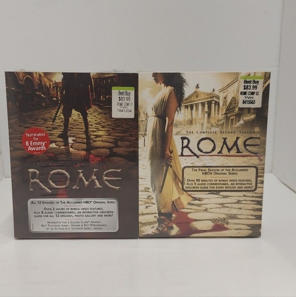 Media | Rome The Complete 1st And 2nd Season Hbo Series Dvd Box Sets ...